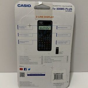 Casio | Office | Casio Fx 30msplus 2nd Edition 2 Digit 2line Display ...